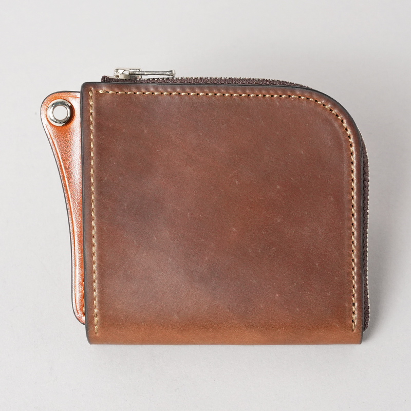 L字ジップウォレット《アラード》シェルコードバン｜WILDSWANS(ワイルドスワンズ)オフィシャルサイト